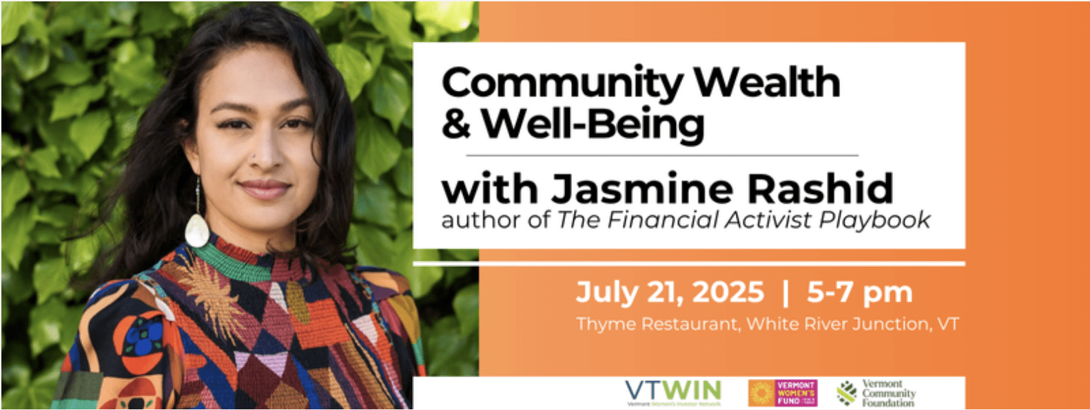 Community Wealth & Well-Being with Jasmine Rashid - Northern New ...